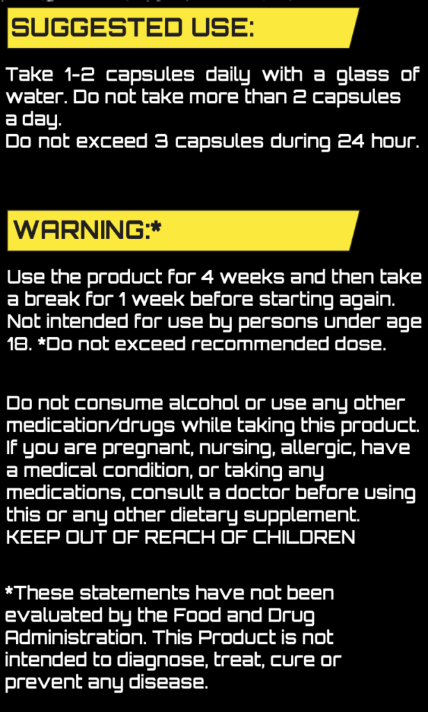 ANDRO X, 60 caps – Cocoonlabz